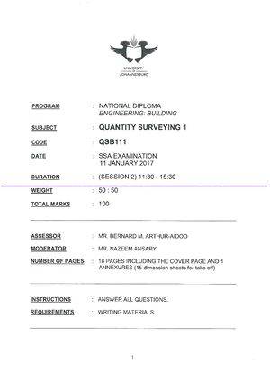 Test 1 - Foundation collections and foundation measurements up to top ...