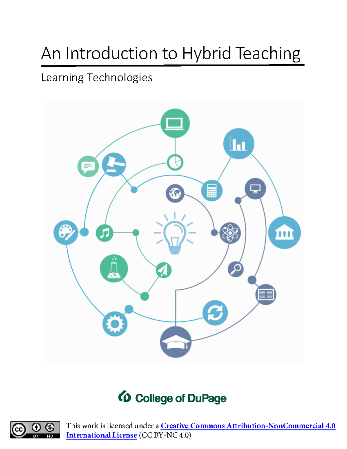 Hybridteachingworkbook - An Introduction to Hybrid Teaching Learning ...