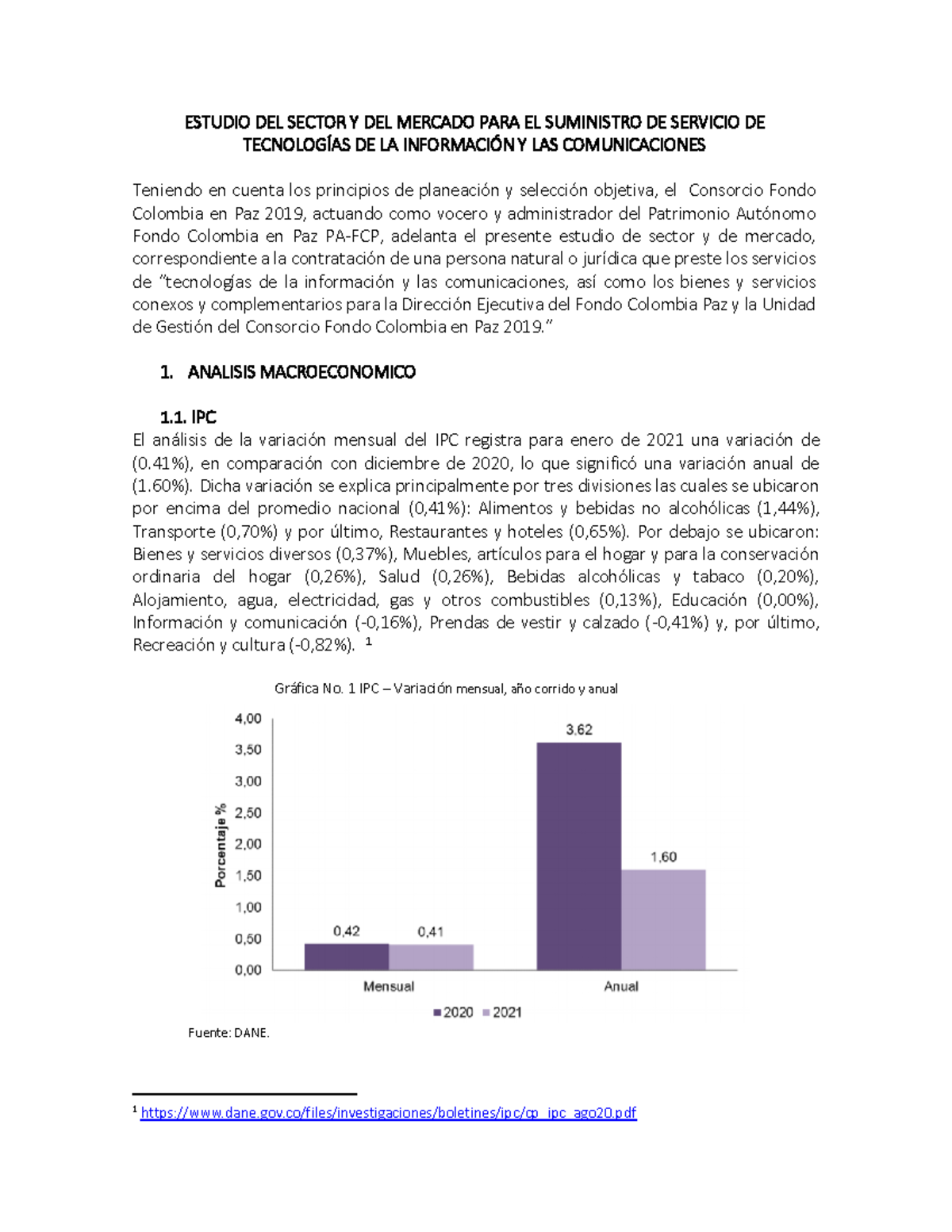 Anexo 23 Estudio de Mercado y Sector TIC 2021 0821FCP - ESTUDIO DEL SECTOR Y DEL MERCADO PARA EL ...