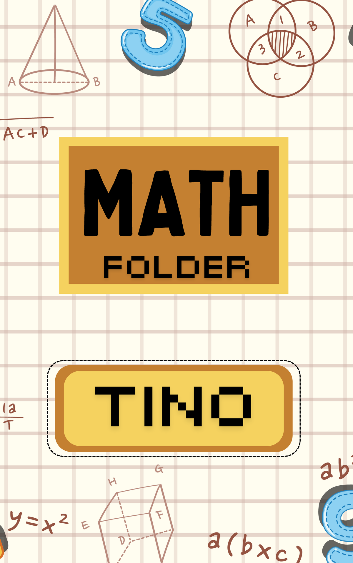 Add a little bit of body text - 4D4 - A I 3 2 A B AC+D MATH FOLDER la ...