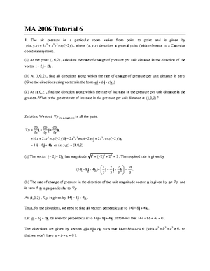 Tut 10 ans - tutorial - FOURIER SERIES TUTORIAL 2 (MA2006 TUTORIAL 10 IN WEEK 11) The function ...