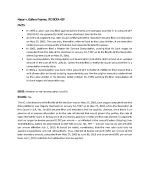 Election law cases compiled - 2. Wilson Amad vs. Comelec FACTS: Wilson ...