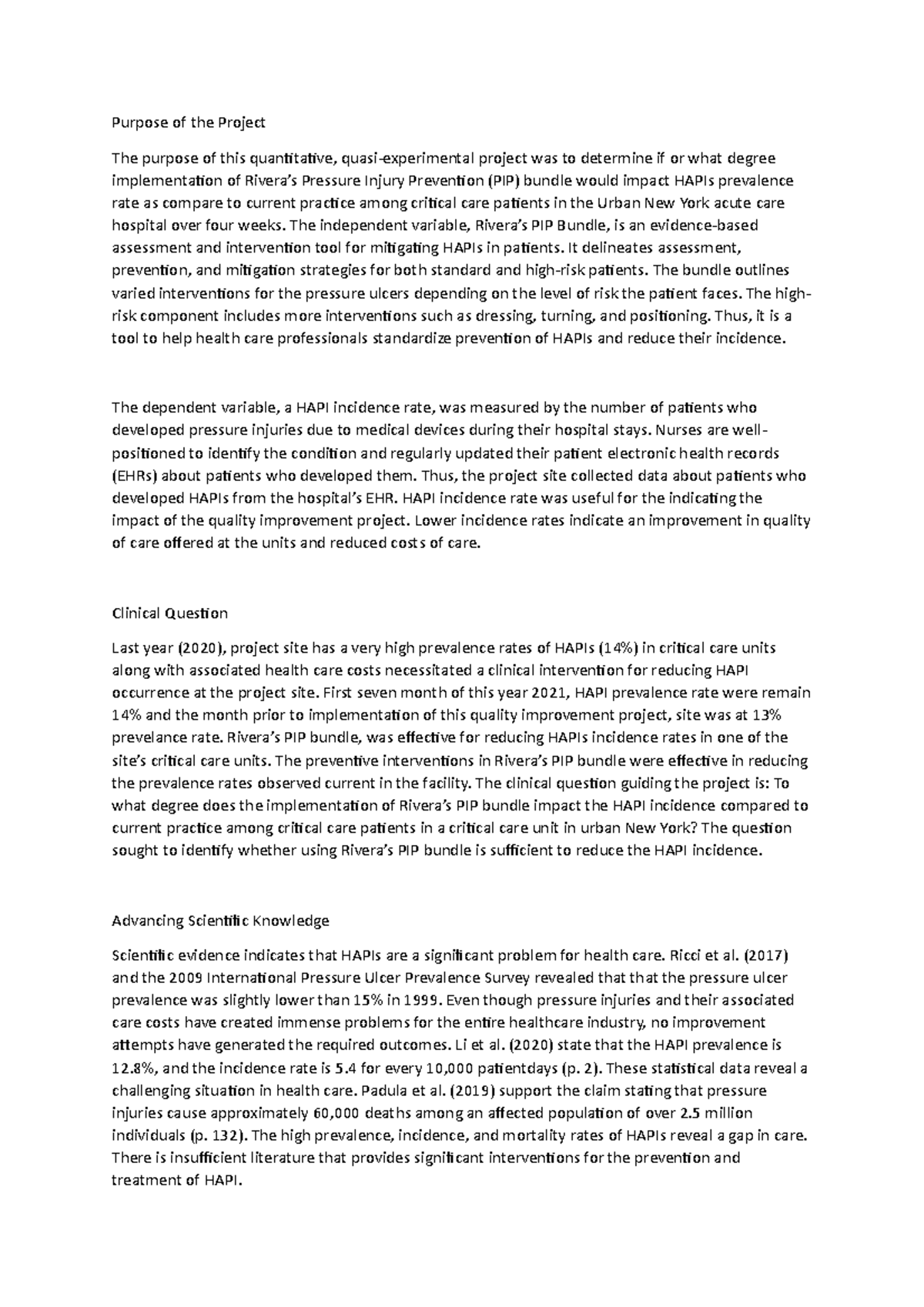 An essay on project purpose - Purpose of the Project The purpose of ...