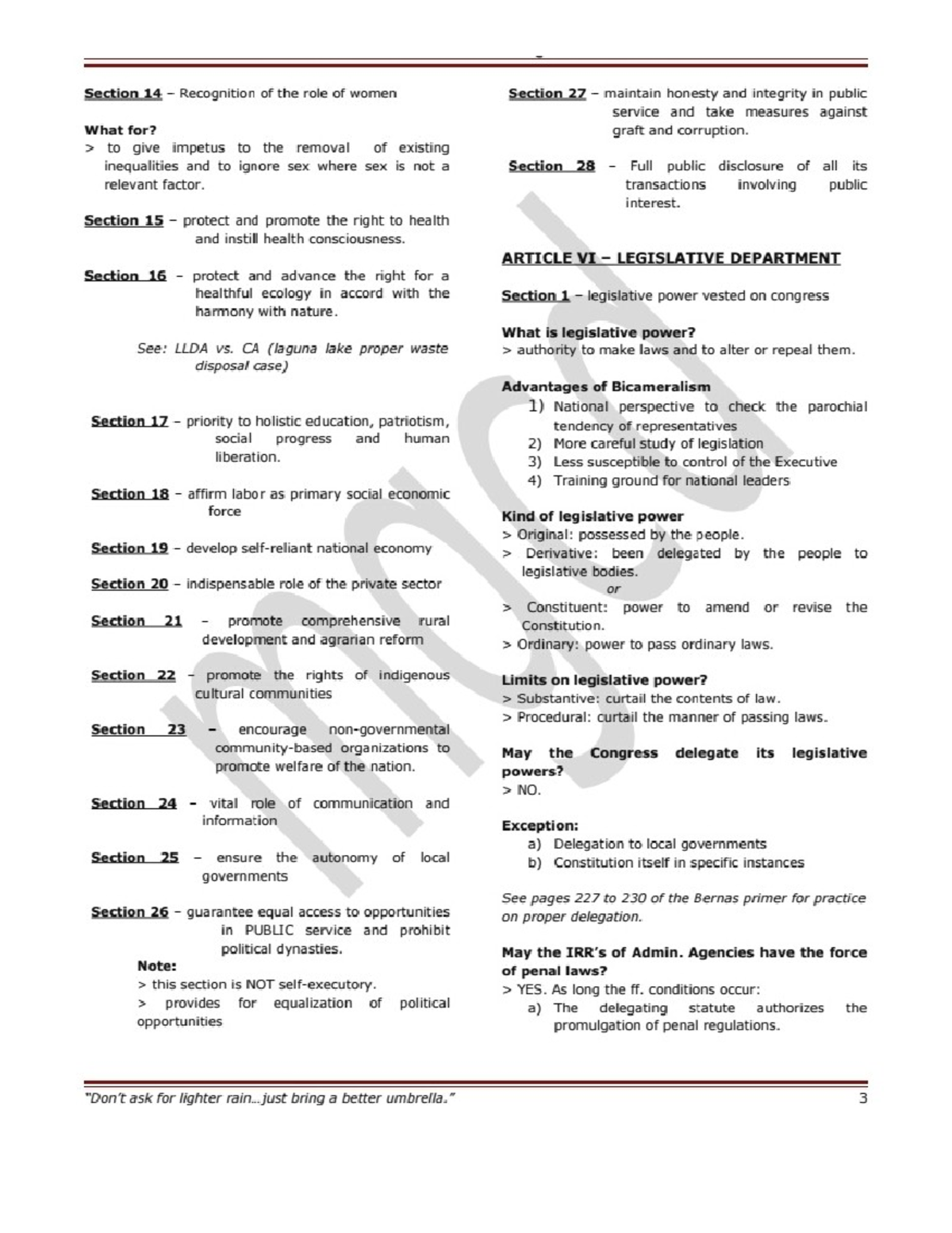 Article vi - consti - Constitutional law 1 - Studocu