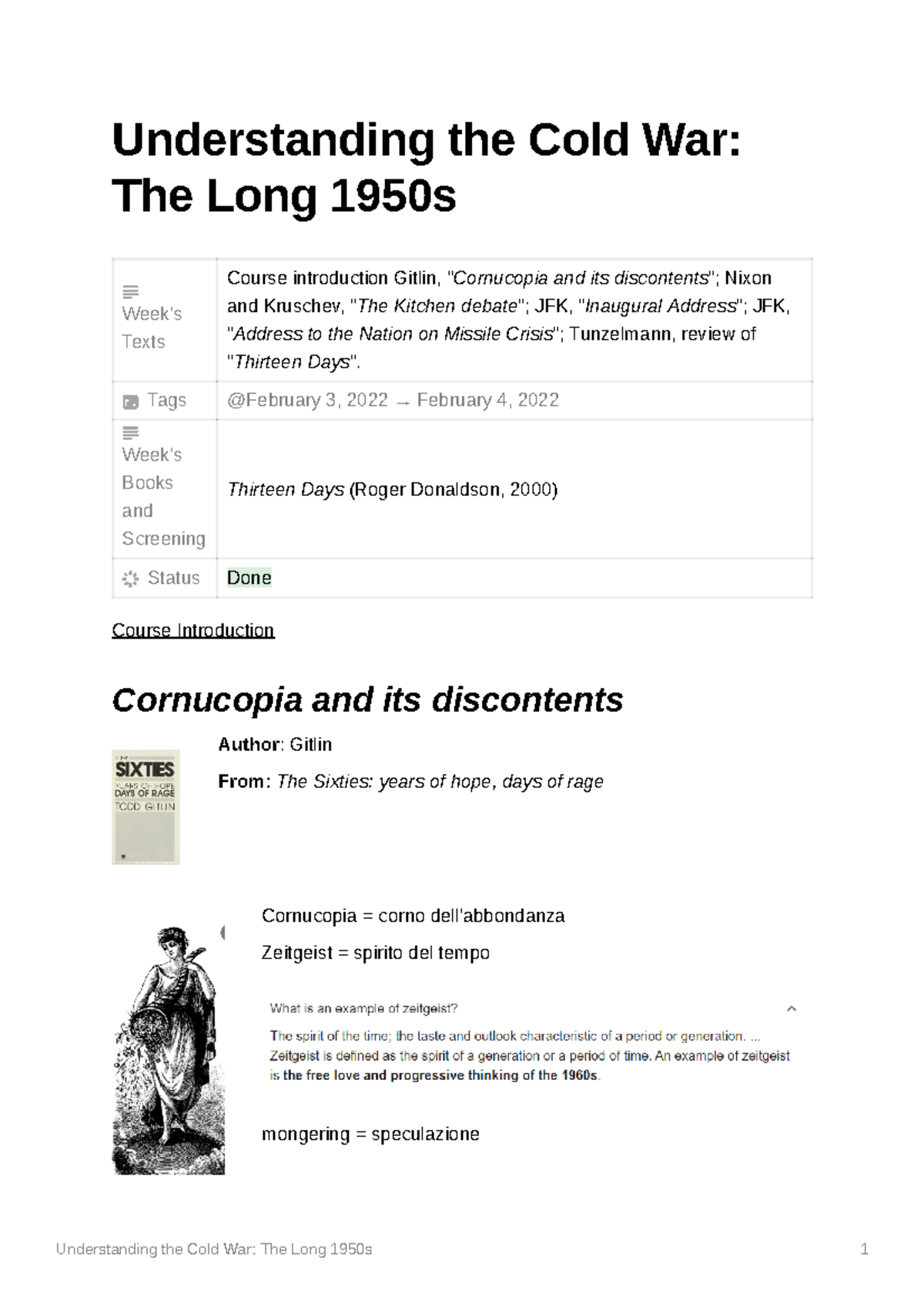 Understanding the Cold War The Long 1950s - Understanding the Cold War ...