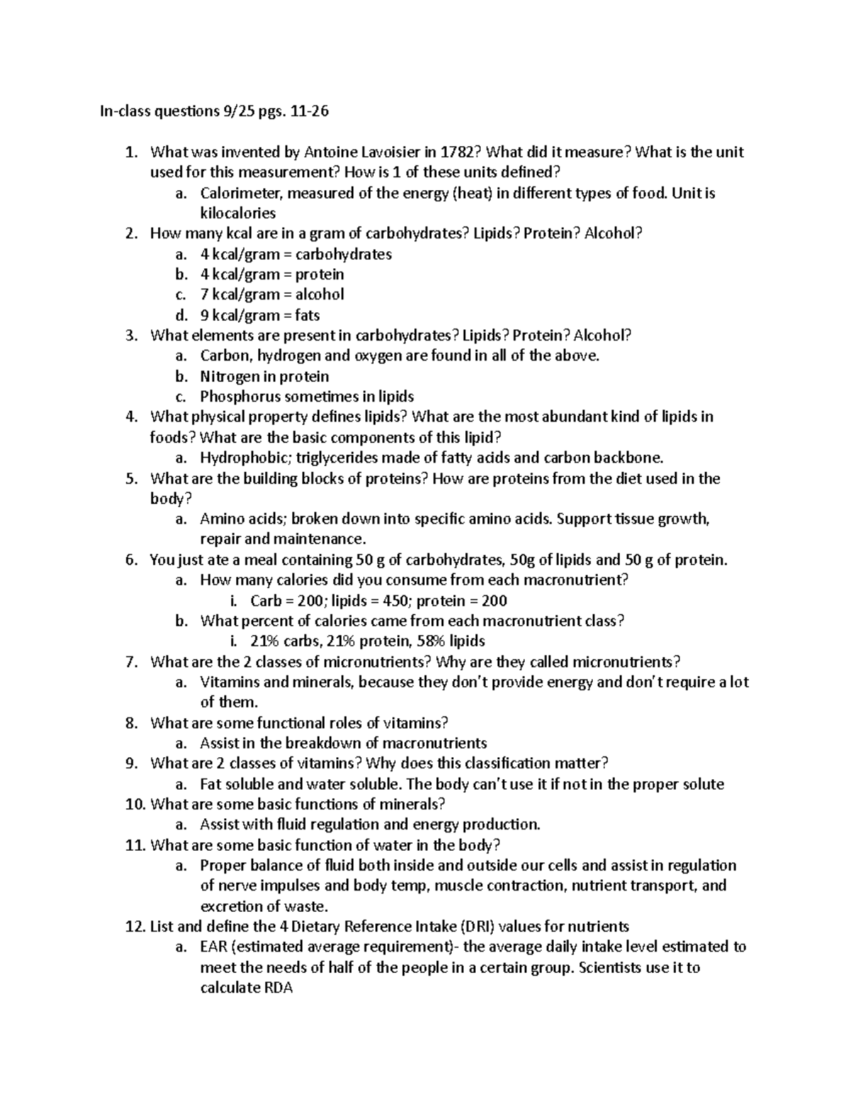 In-class questions 9-25 NR - In-class questions 9/25 pgs. 11- What was ...