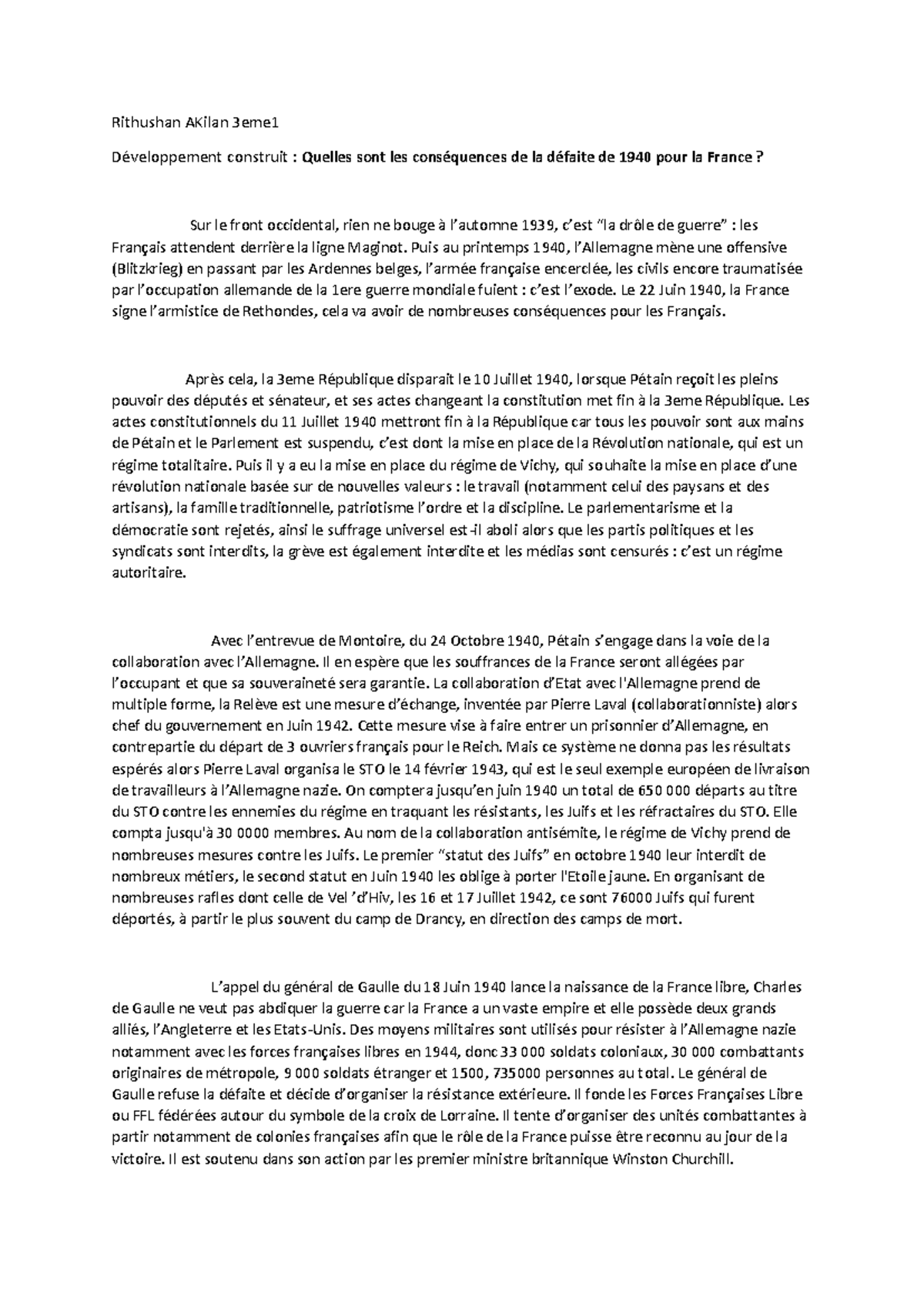 caca dvlpment construit - Rithushan AKilan 3eme Développement construit ...
