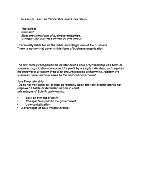 Lesson 1 Legal Aspect - Lesson 1 - Introduction to Tourism Laws ...