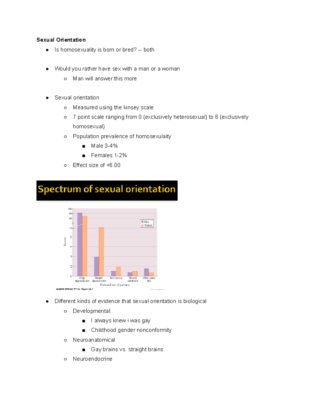 Psych 422 lesson 6 - Sexual Orientation Is homosexuality is born or ...