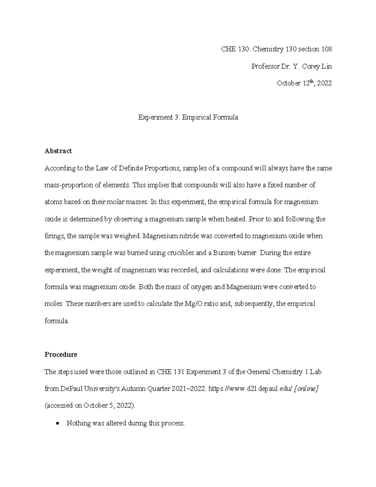 Experiment 3- Empirical Formula - Deprecated API usage: The SVG back-end is no longer maintained ...