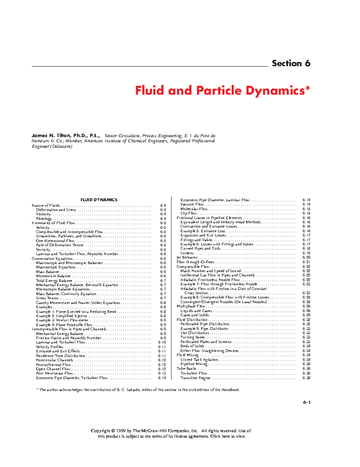 Fluid par dynemics - FLUID DYNAMICS Fluid and Particle Dynamics* James ...