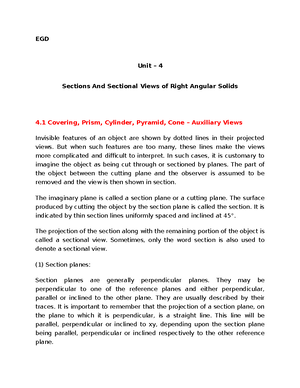 EGD 1 - INTRODUCTION TO ENGINEERING DRAWING PRINCIPLES OF ENGINEERING ...