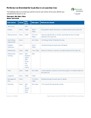 Week 2 i Human - Obtain an HPI (History of Present Illness) using a ...