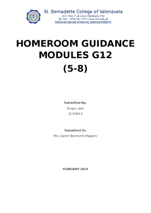 Handout 1 HA 2 - Summary Nursing - SYSTEMS PLUS COLLEGE FOUNDATION ...