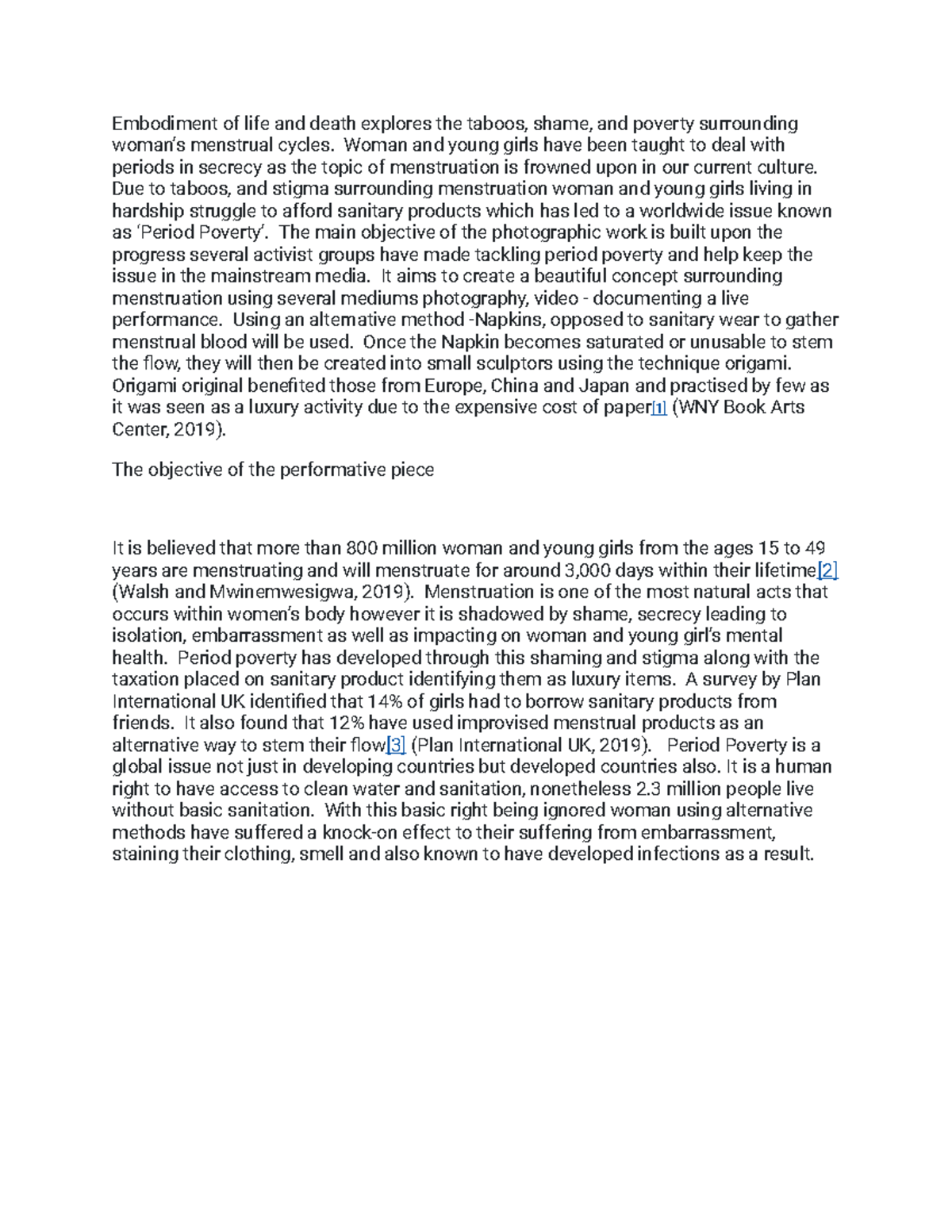 Embodiments of Life and Death through Art - Embodiment of life and ...