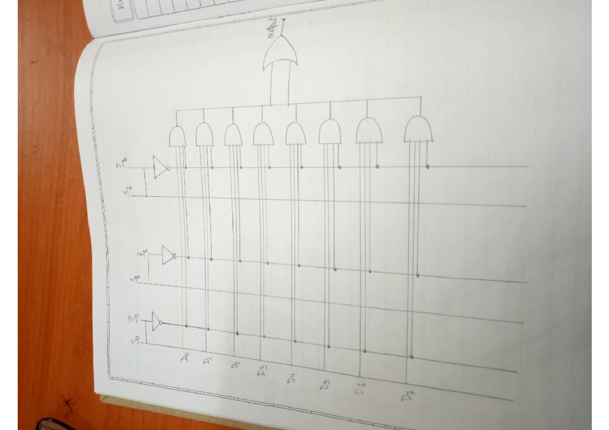 Coa practical - best - So So S1 S2 Sq E in Do D1 D2 D3 output D4 Ds D6 D7 Date Expt. No 1 Page ...