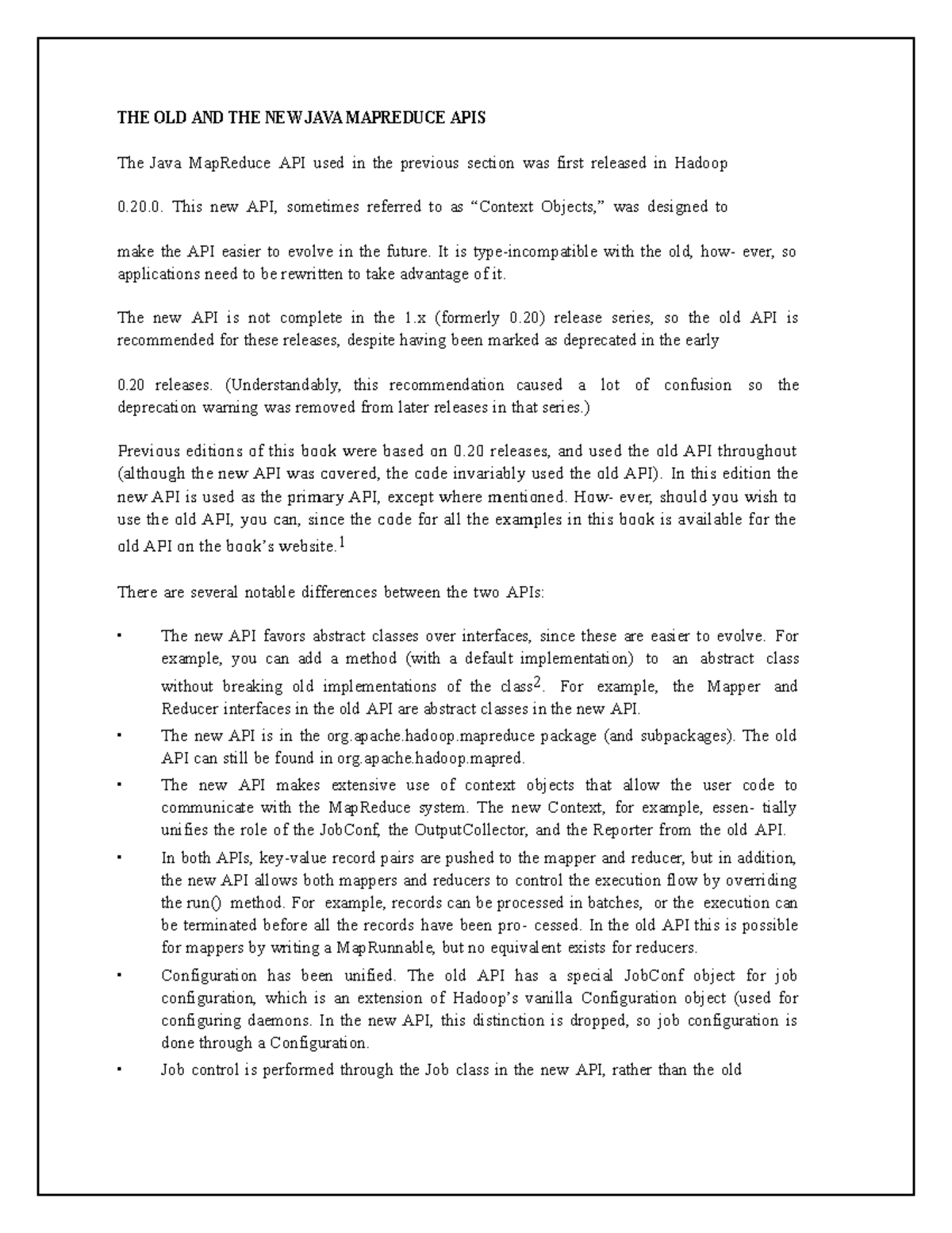 NEW Lechure Notes -4 - LECTURE NOTE - THE OLD AND THE NEW JAVA ...