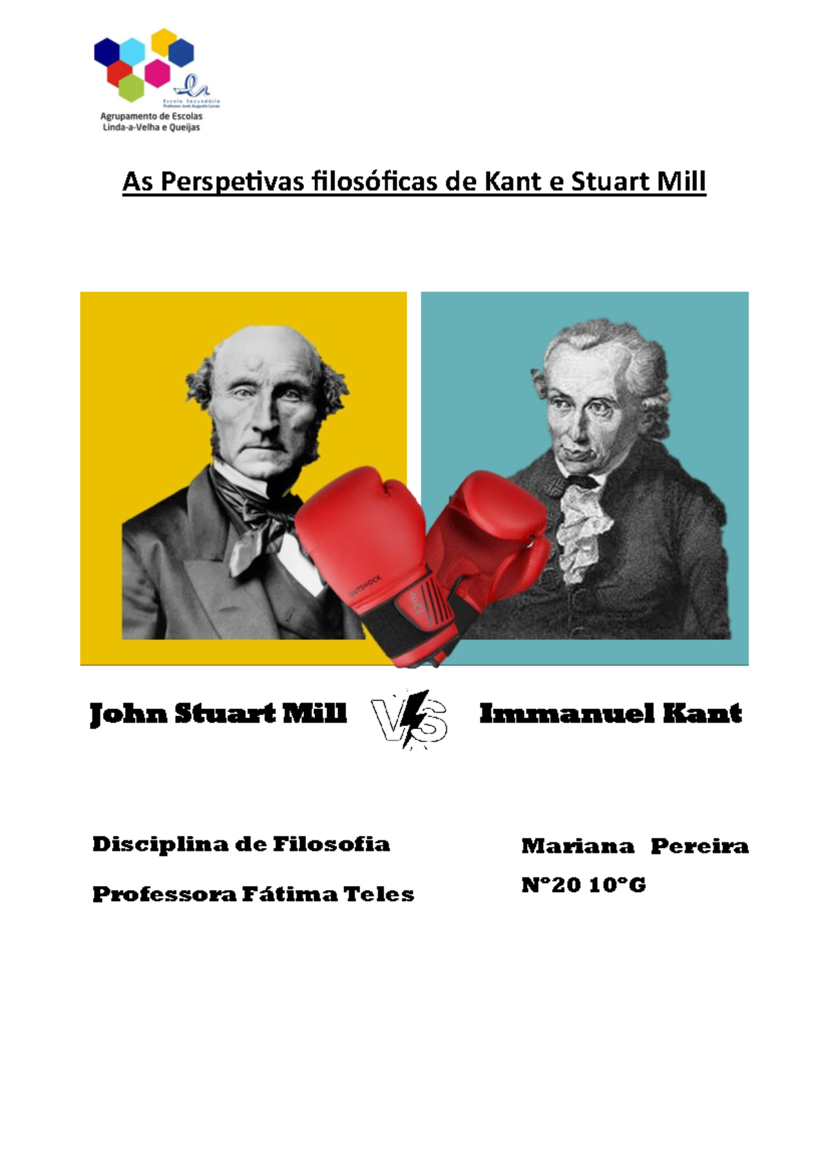 As Perspetivas filosóficas de Kant e Stuart Mill - John Stuart Mill Immanuel Kant Disciplina de ...