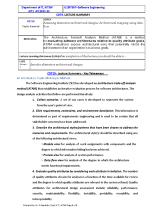 The W5HH principle in SE - Department of IT, KITSW 6IT1 AY:2021 ...