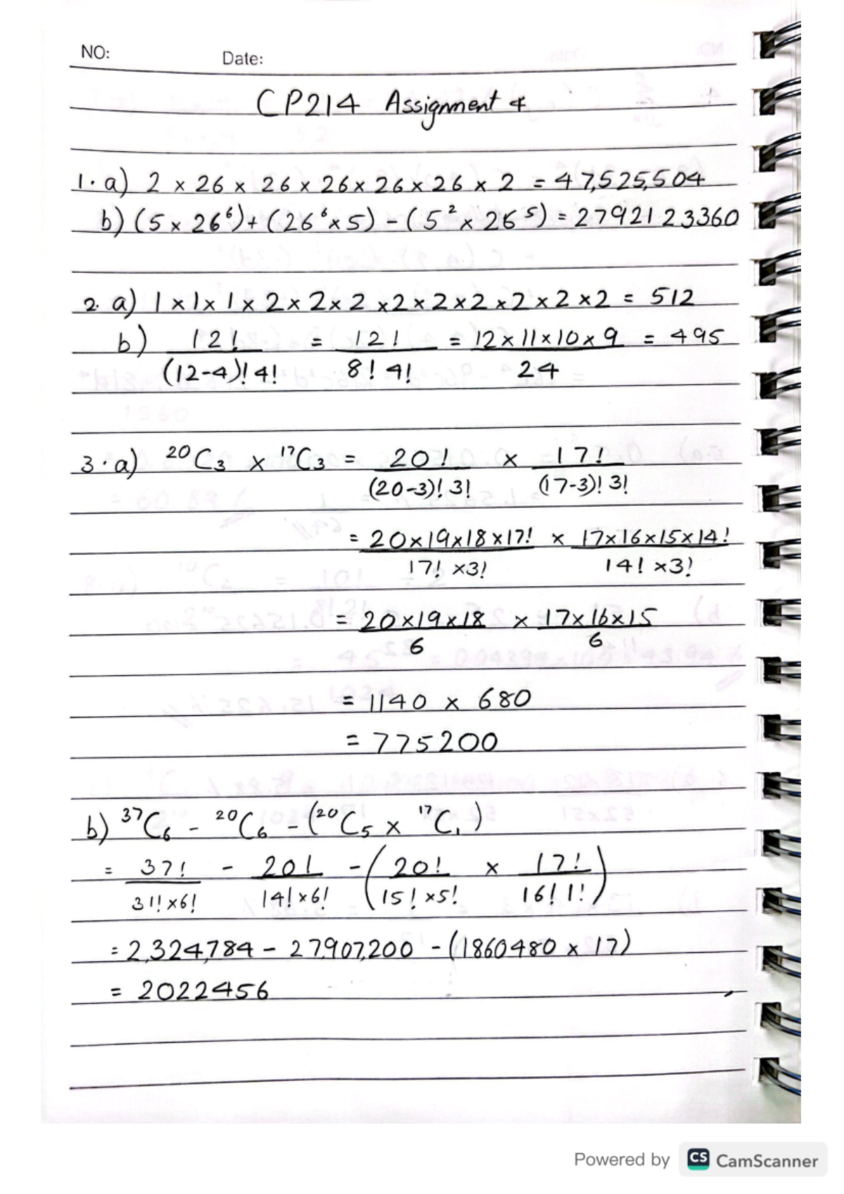Assignment 4 - CP214 - Studocu