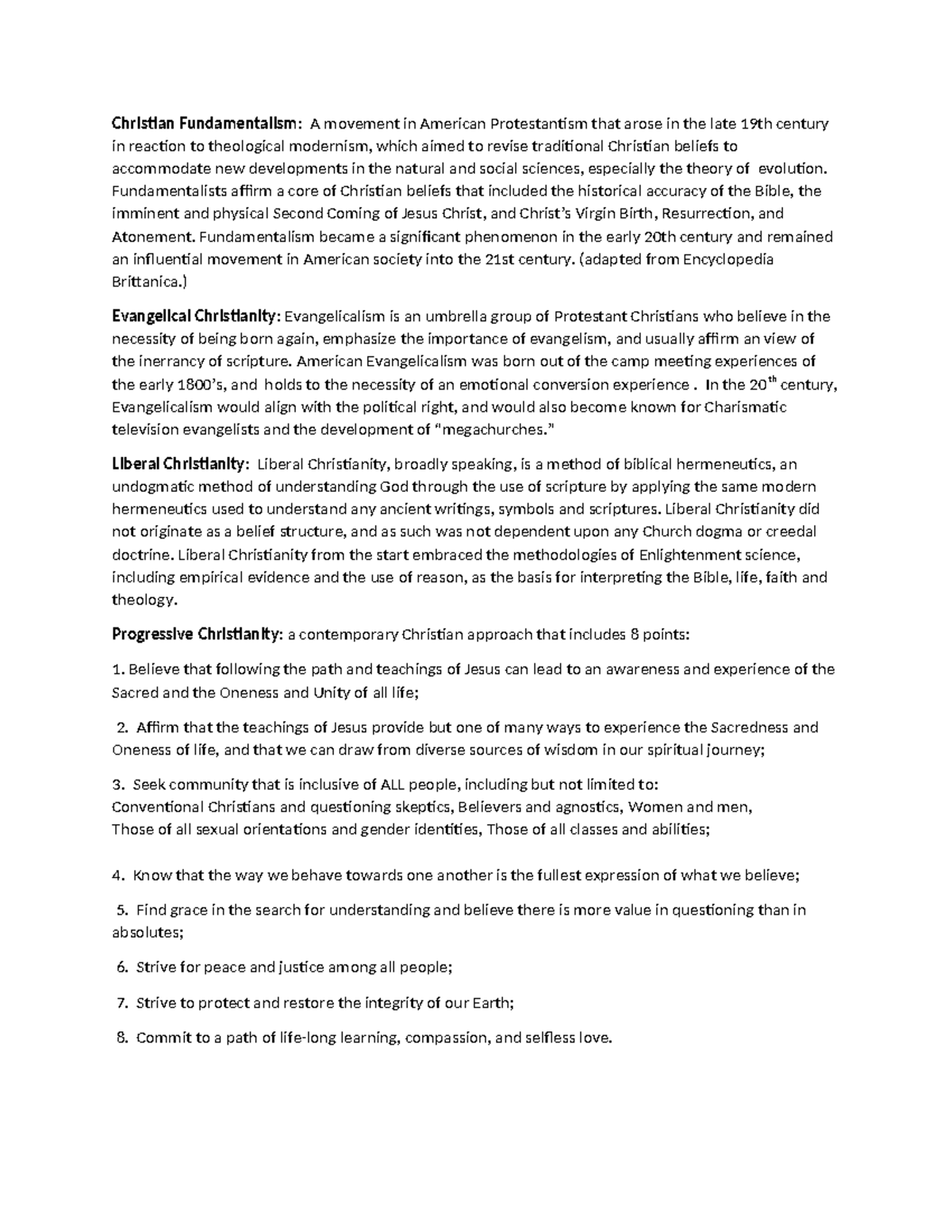 Streams of christ. - Tagged - Christian Fundamentalism: A movement in ...