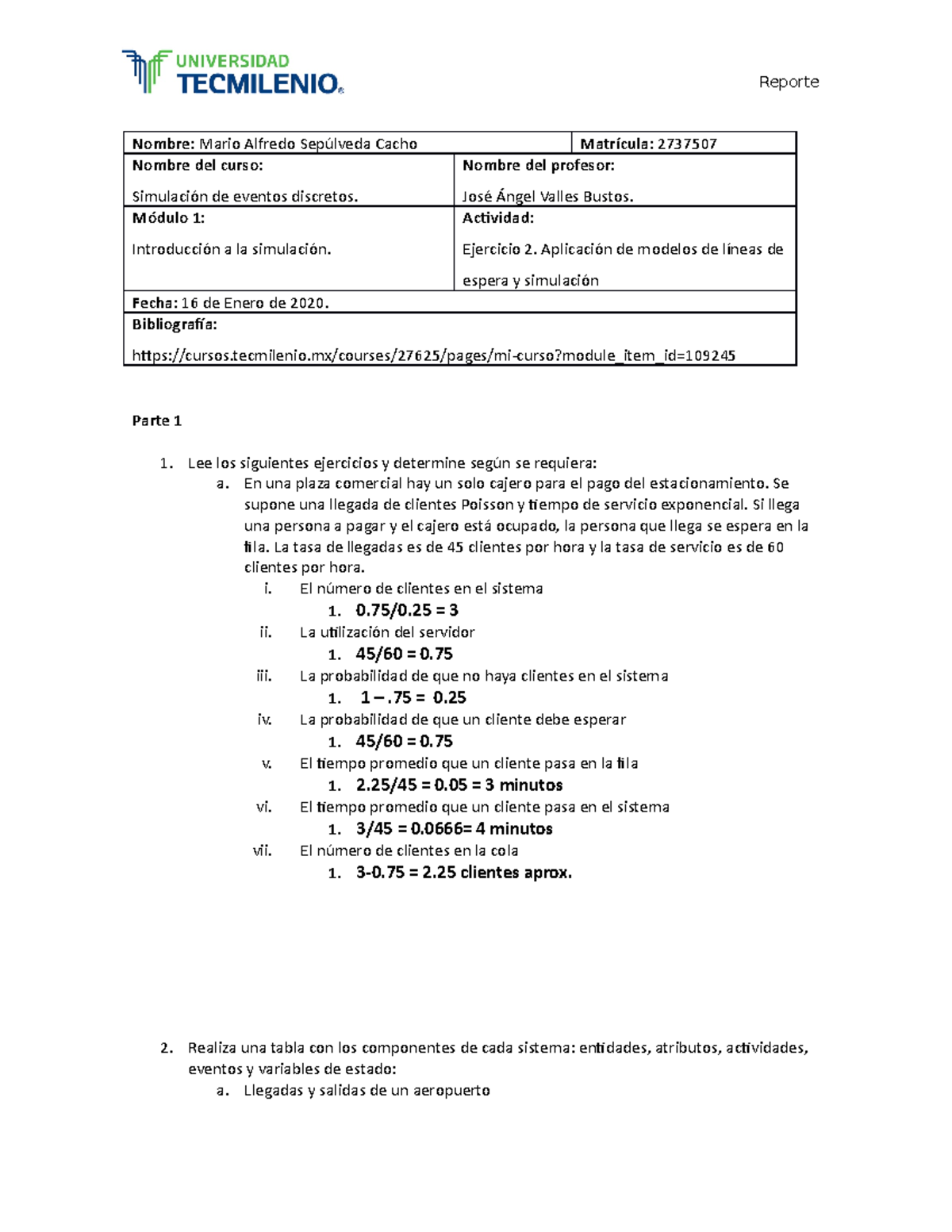 Ejercicio 2 - SDED - Actividad de Diseño de Experimentos. Opcion 1 con ...