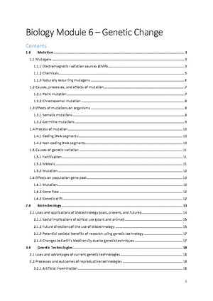MODULE 5: BIOLOGY - BIO12-12: Explains the structures of DNA and ...