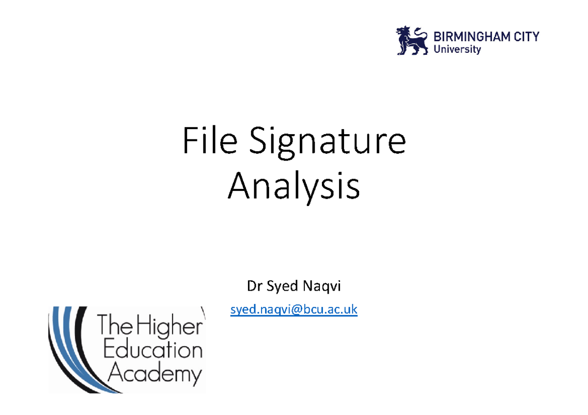Bcu-presentationfilesignatureanalysis-131032974023502914 - File ...