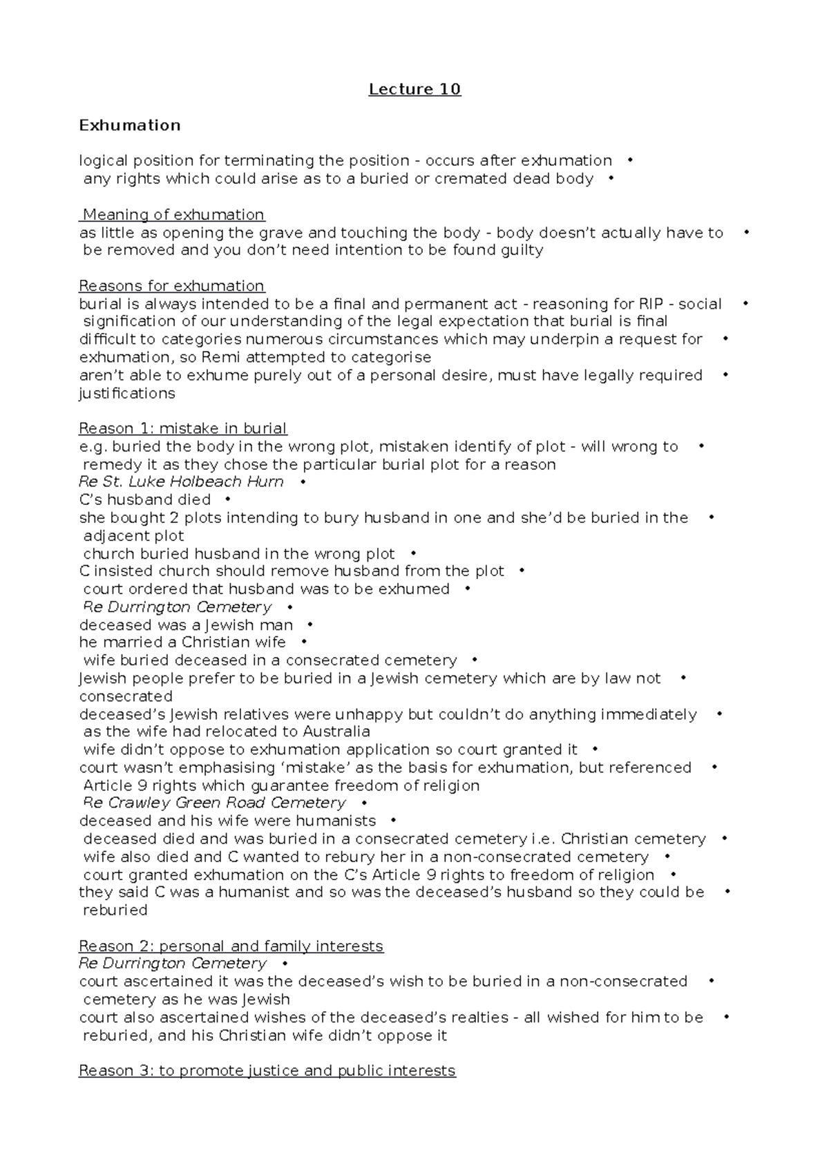 Lecture 10 - Exhumation - Lecture 10 Exhumation logical position for ...