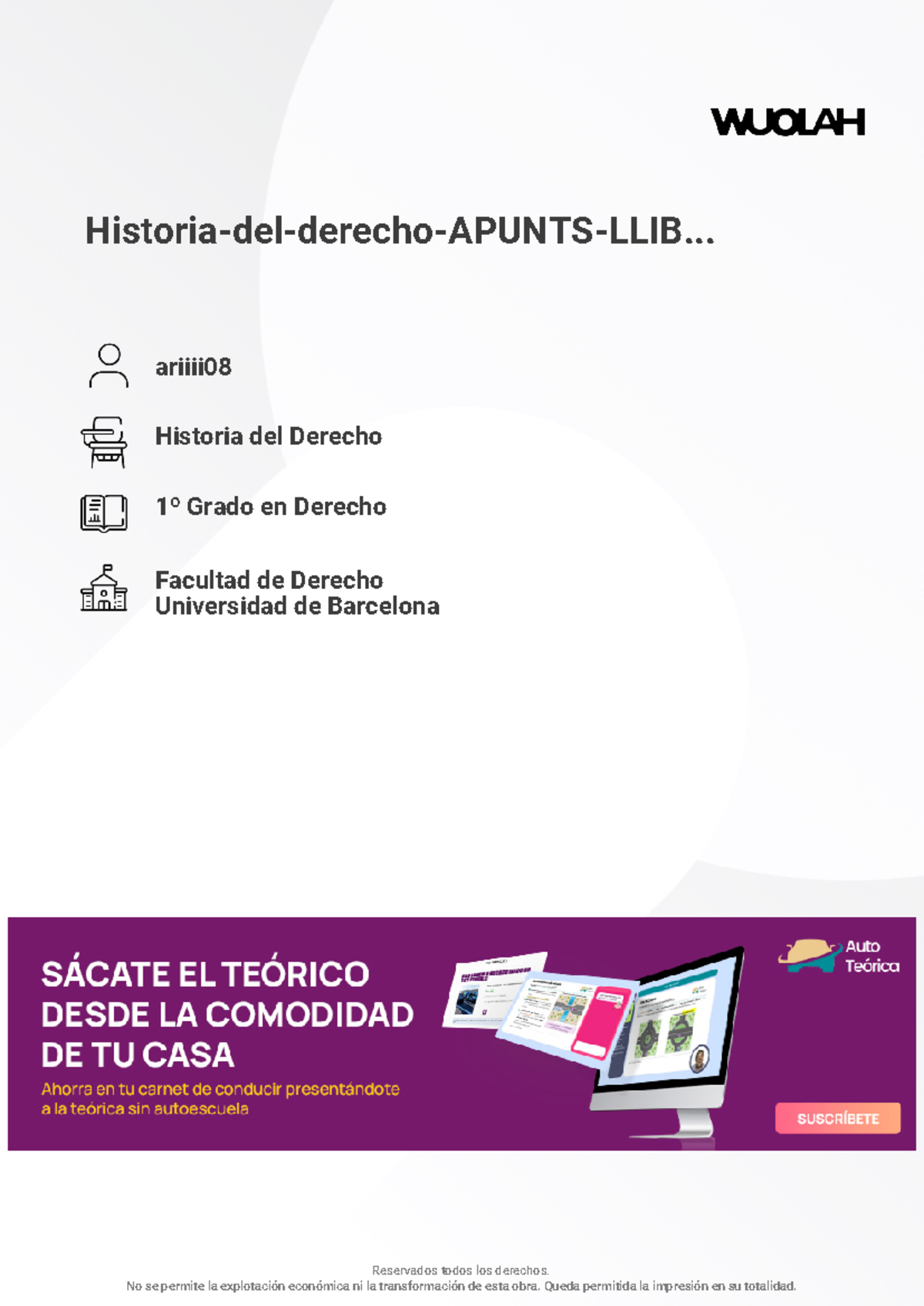Wuolah free Historia del derecho Apunts Llibre - Historia-del-derecho-APUNTS-LLIB... ariiii ...