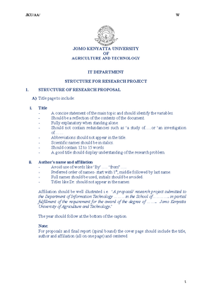 Research proposal guidelines - JKUAT RESEARCH GUIDELINES Format and ...