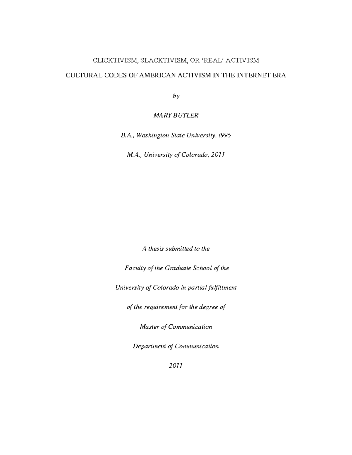 Clicktivism Slacktivism Or Real Activism Cultural Codes Of A ...