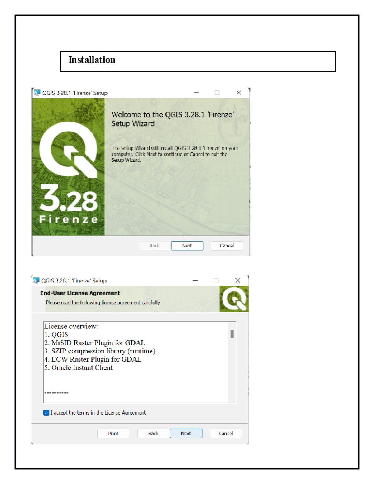 GIS - GIS DTS - Installation Practical No 1 Creating and Managing ...