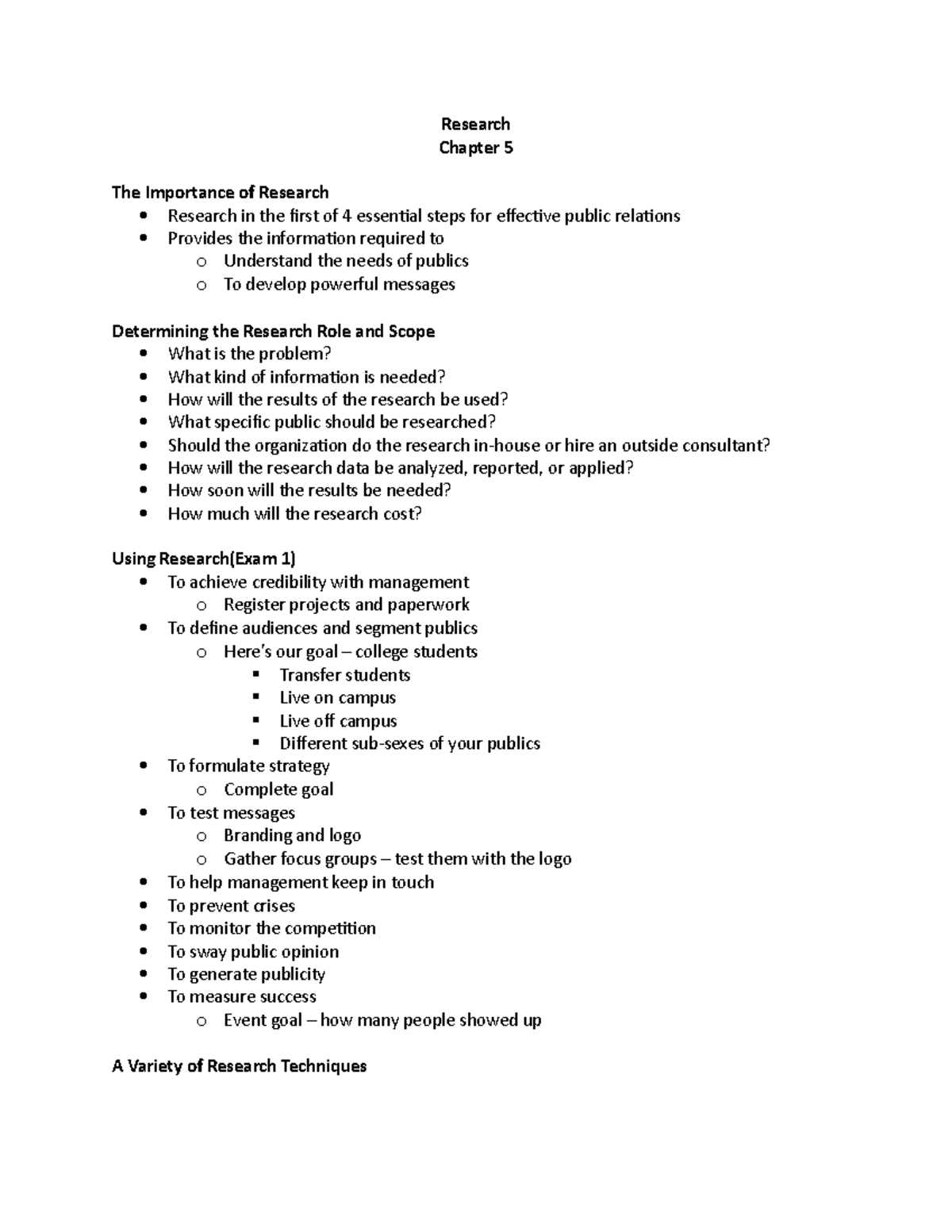 Chapter 5 - Lacey Sonderegger - Professor - Research Chapter 5 The ...