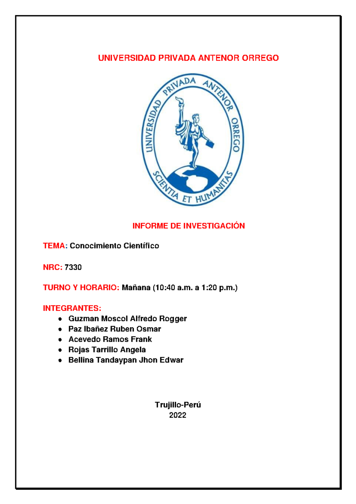 Annotated- Conocimiento%20 Cient%C3%8 Dfico%20 - UNIVERSIDAD PRIVADA ...