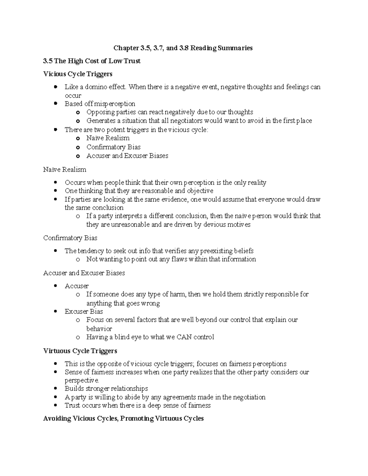 Chapter 3 Reading Summaries - Chapter 3, 3, and 3 Reading Summaries 3 ...