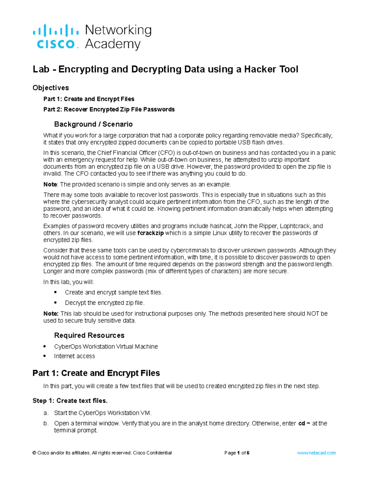 3 Lab Encrypting And Decrypting Data Using A Hacker Tool Lab Encrypting And Decrypting