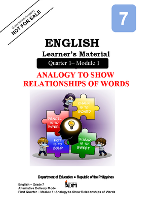 SLM-E9Q3M5-2 - Grade 9 English Quarter 3 Module 5 - Republic of the ...