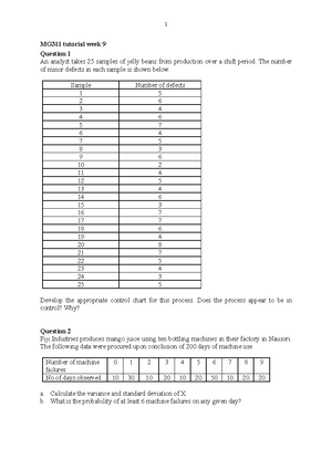 MG311 Course Outline sem 2 2023 Blended a - Total Quality Management ...