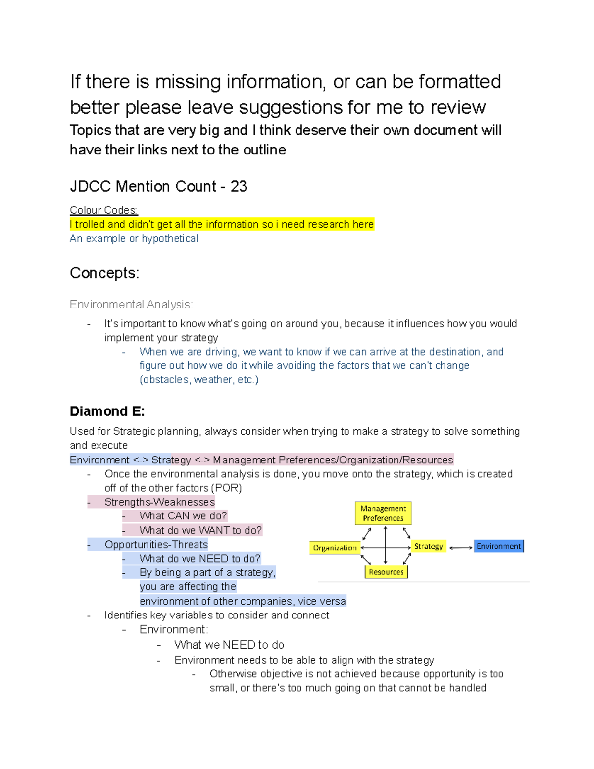 Master - BU111 D - summary of the entire syllabus - If there is missing ...