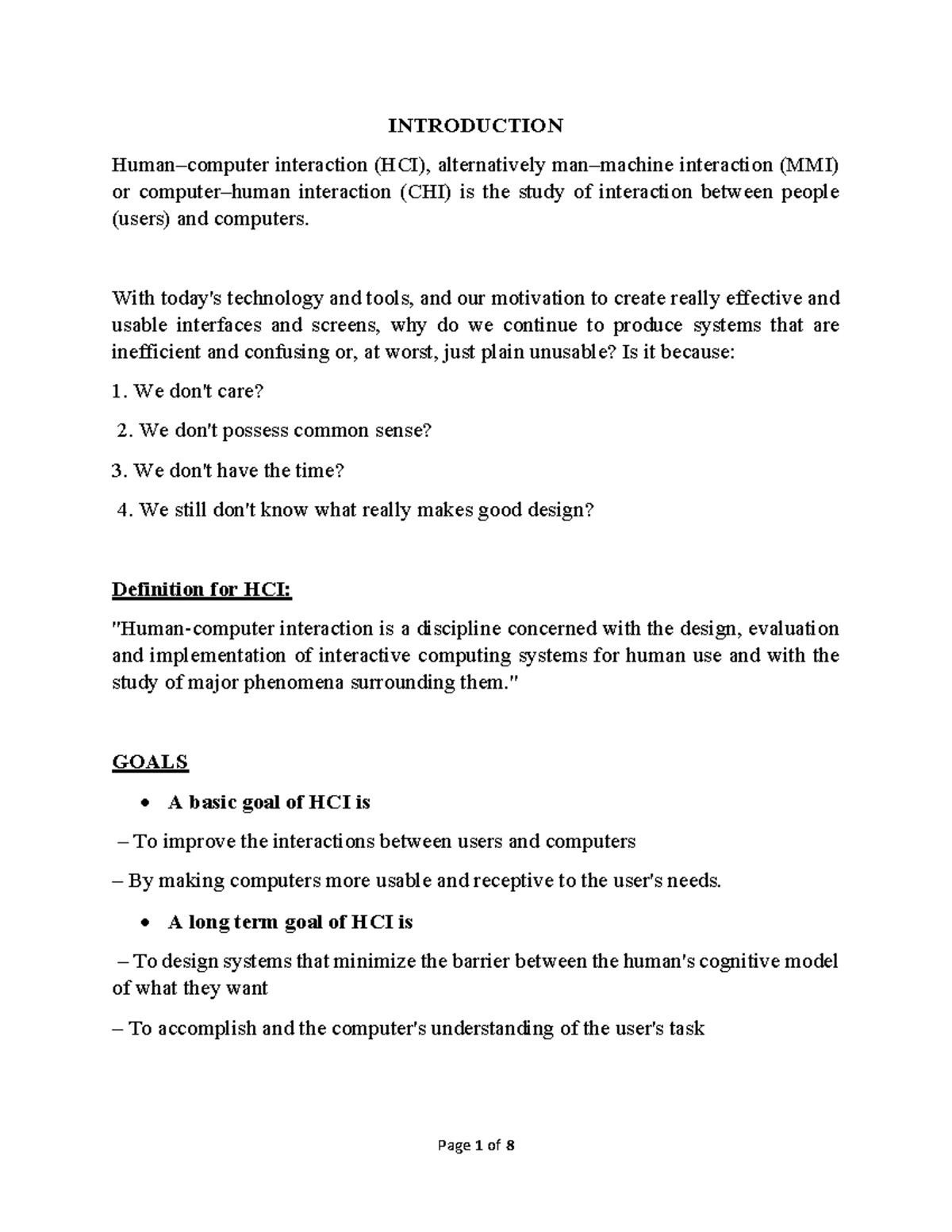 Day 1 Notes Introduction Warning Tt Undefined Function 32 Introduction Humancomputer
