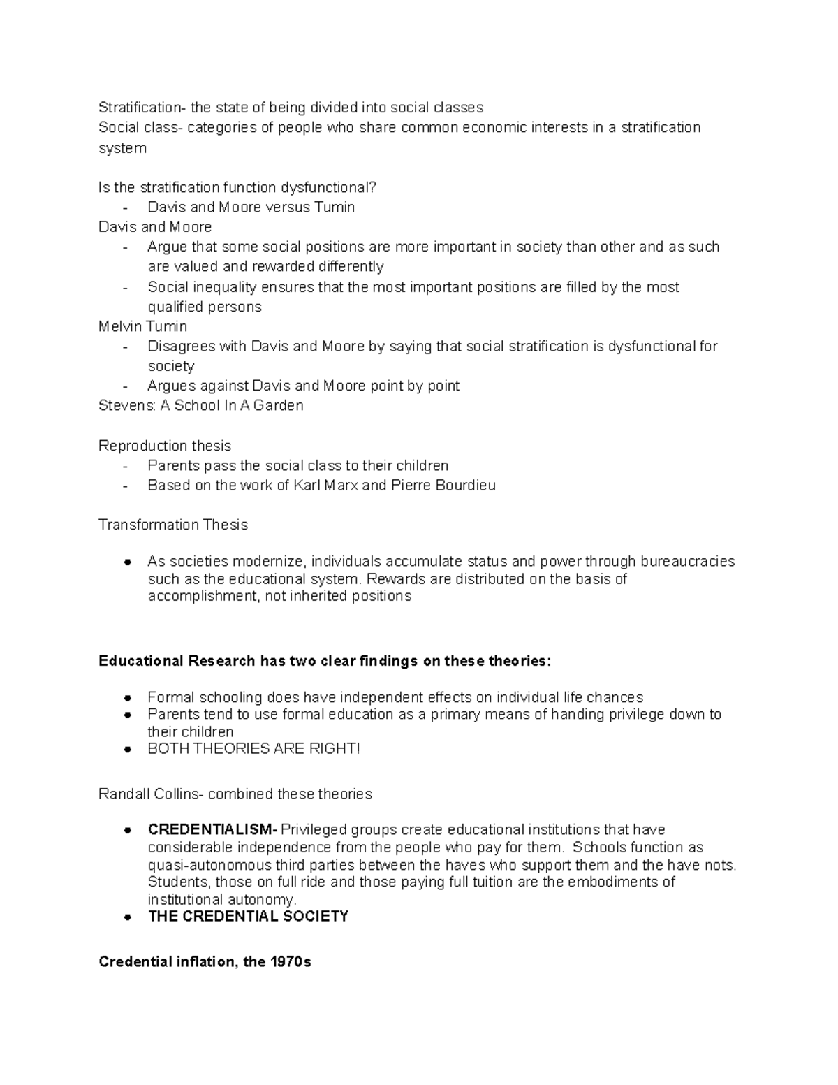SOC Exam 2 Study Guide - An overview of all the material learned before ...