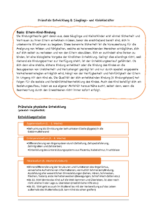 Kognitive Entwicklung - Piaget - Kognitive Entwicklung Kognitionen à ...