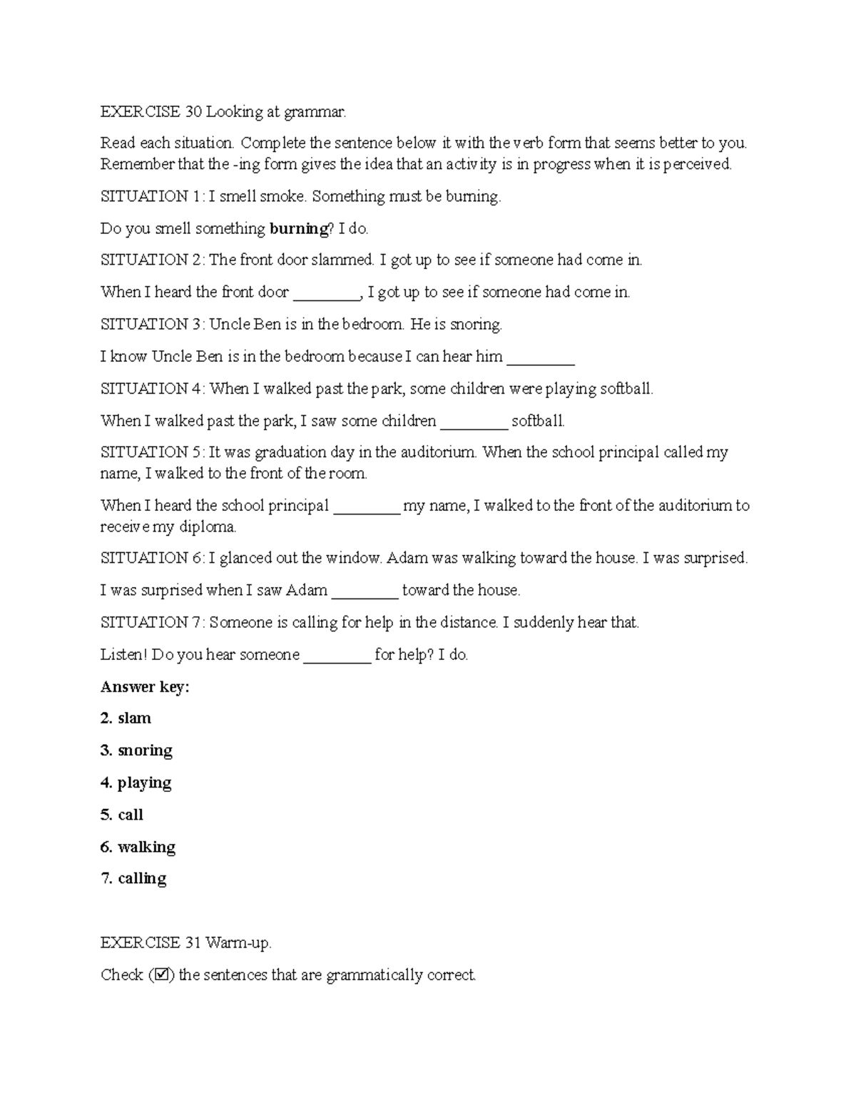 Chapter 15 Exercise 30, Exercise 31, Exercise 32 and Exercise 33 ...