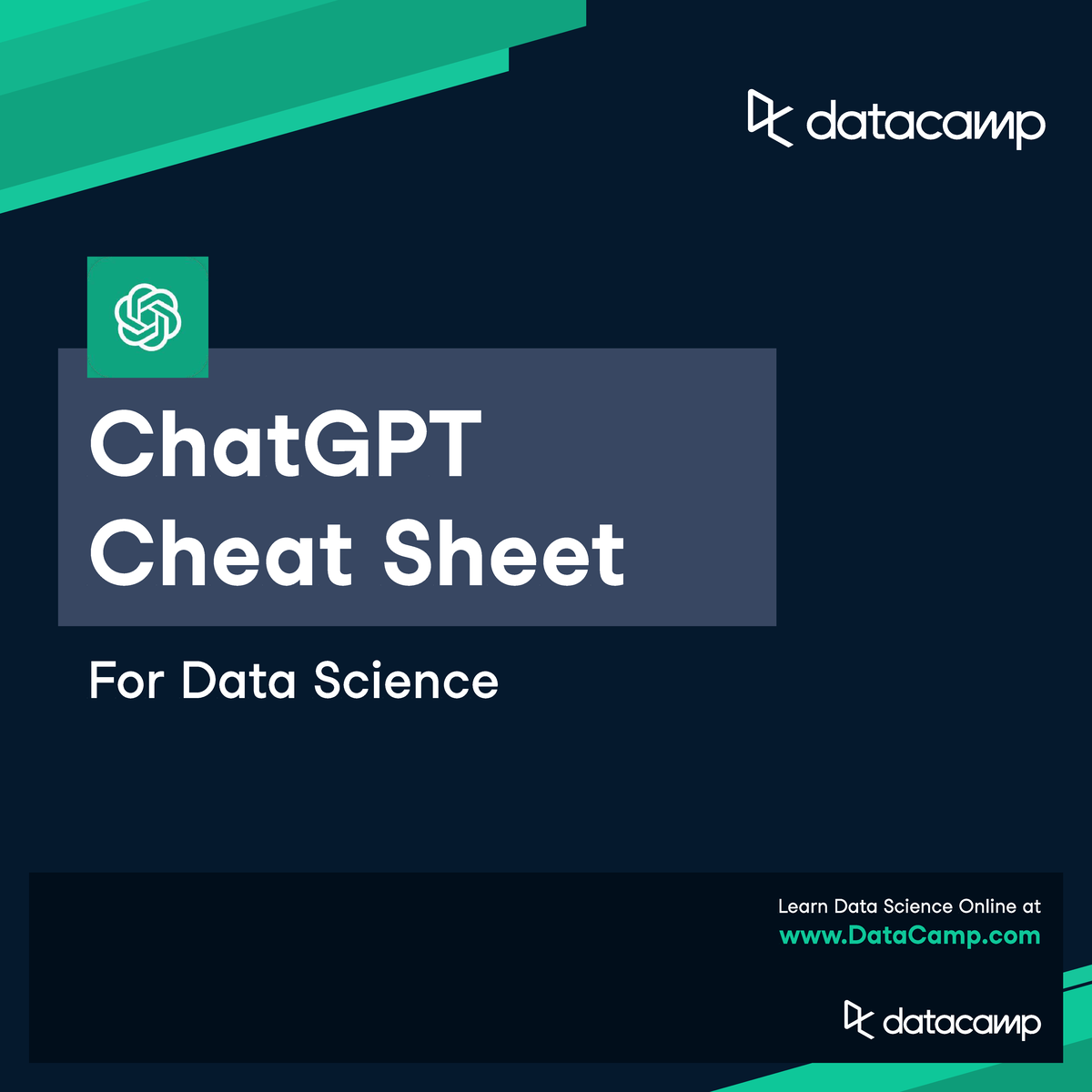 Chat GPT Cheet Sheet - abc - ChatGPT Cheat Sheet For Data Science Learn Data Science Online at ...