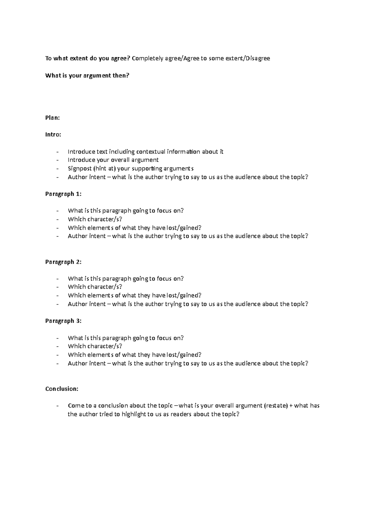 Unpacking Essay Question Instructions - question 2 SAC - To what extent ...