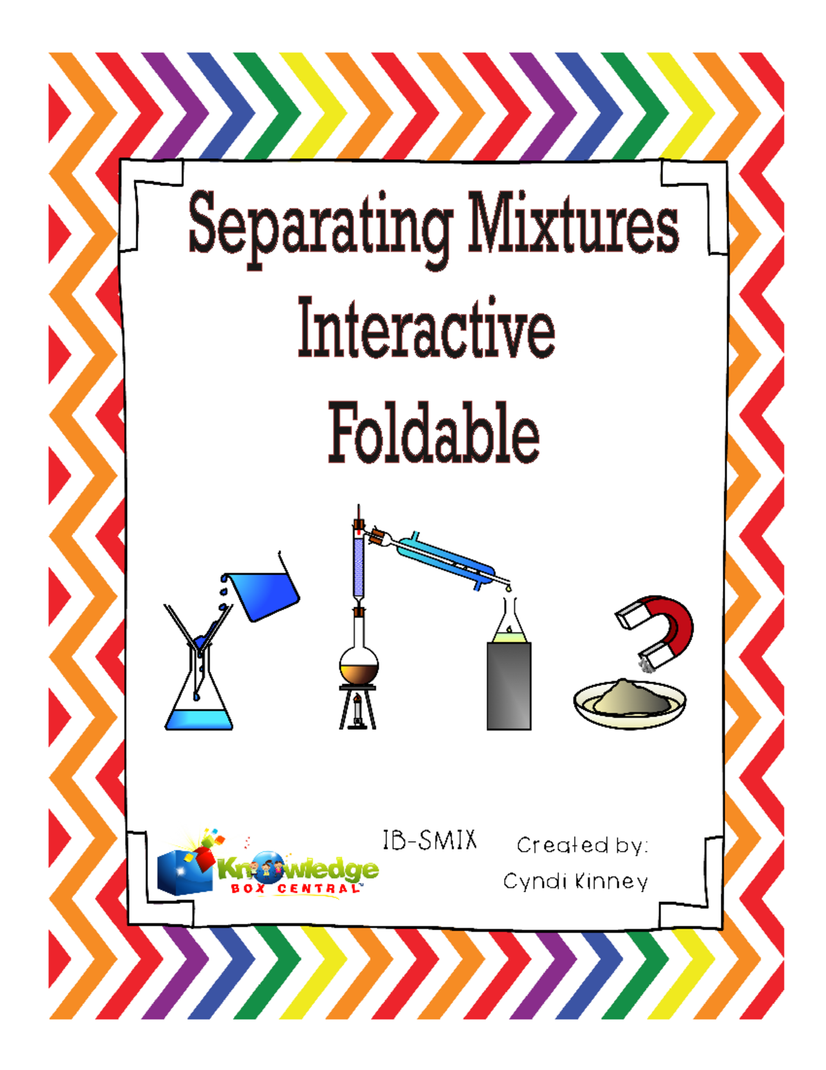 Separating Mixtures Interactive Foldable Booklet FREE-1 - Created by ...