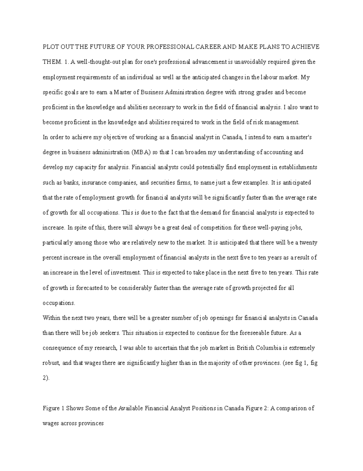 Career development plan - PLOT OUT THE FUTURE OF YOUR PROFESSIONAL ...