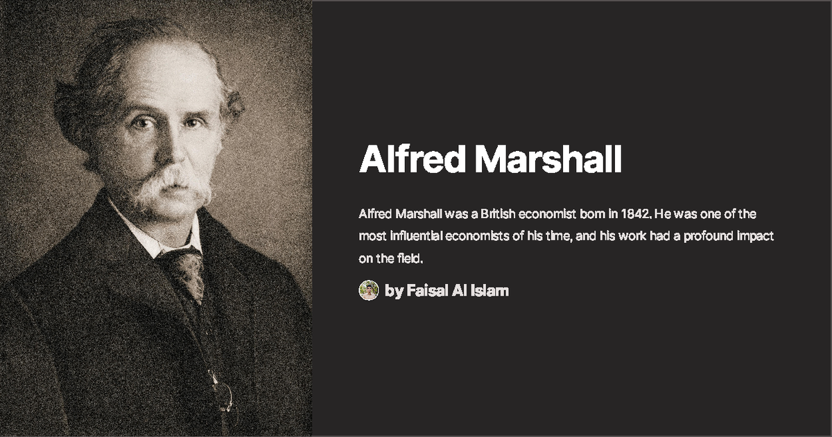 Alfred-Marshall - Topic- Alfred Marshall - Alfred Marshall A lfred M ...