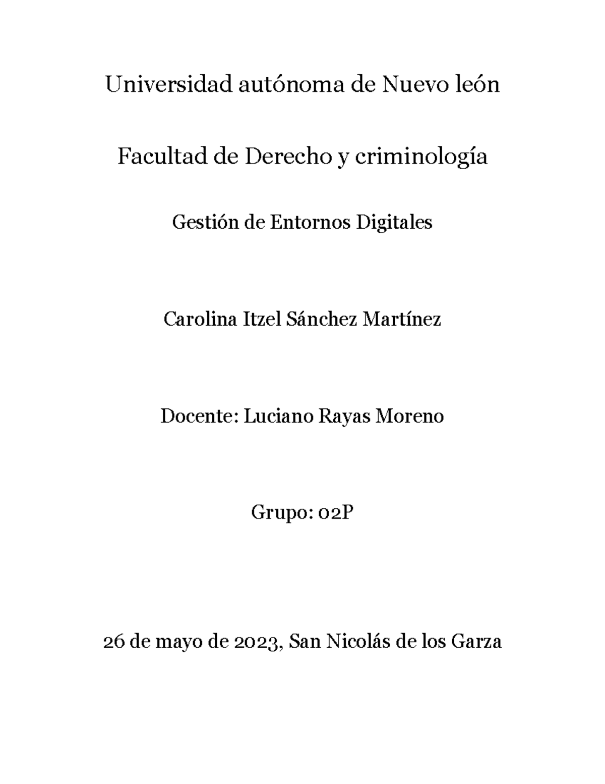 Pagina WEB Temas Legales - Universidad autónoma de Nuevo león Facultad ...